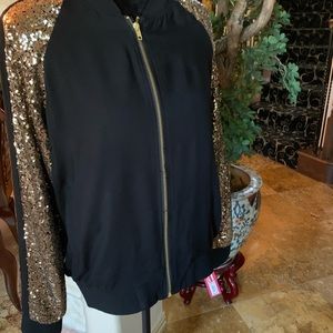 Xhilaration | Jackets & Coats | Exhilaration Glitter Jacket | Poshmark